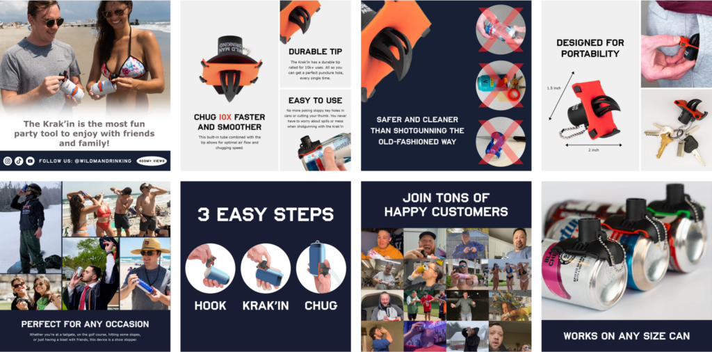 Wild Man Drinking Website | Case Study | ThrillX